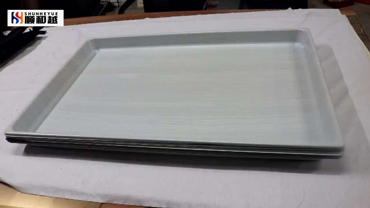Waterproof Plastic Animal Cage Tray Abs Laminated With Pvc Wood Grain ...