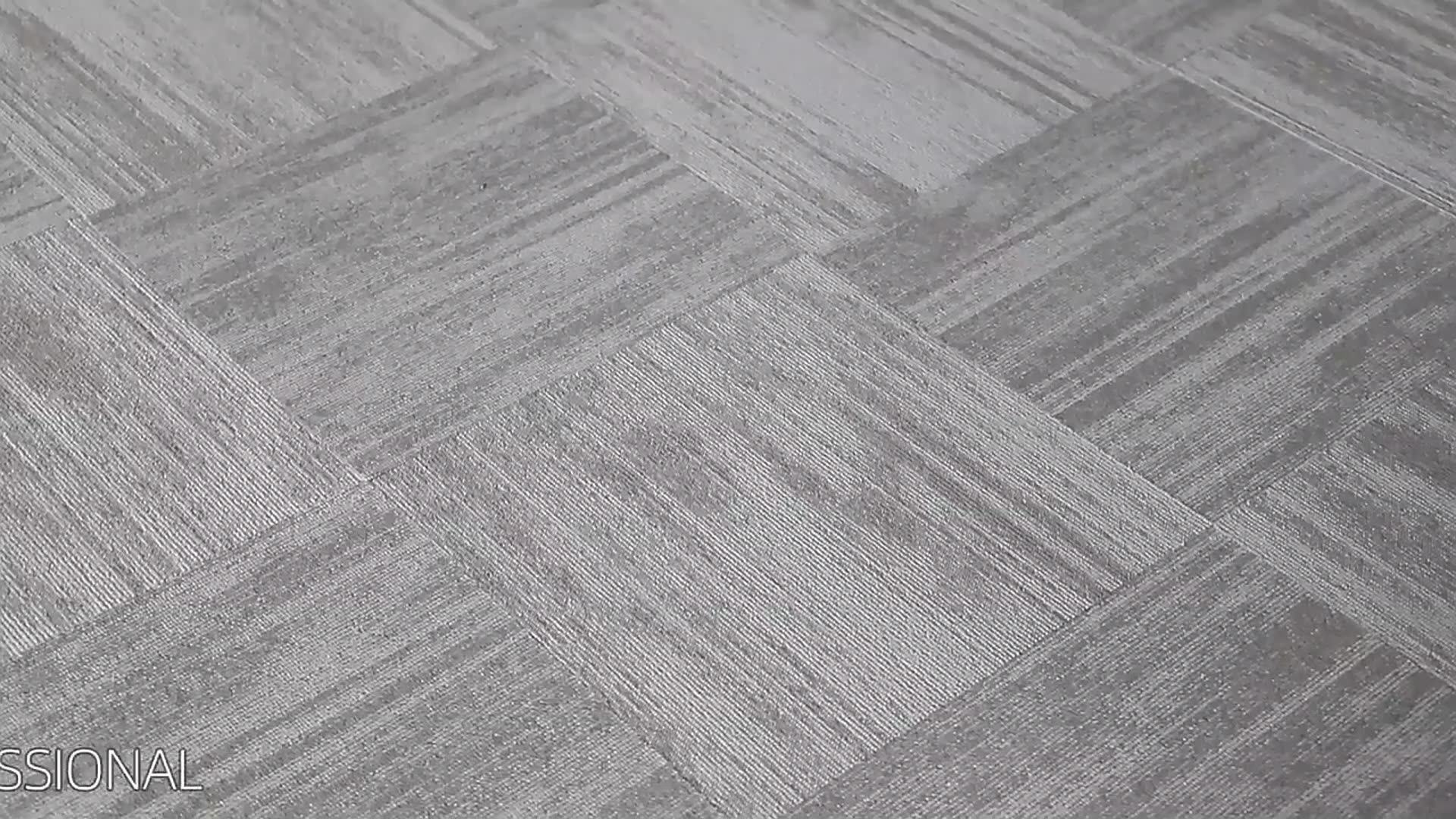 New Polypropylene Office Carpet Floor Square Custom Red Hospitality ...
