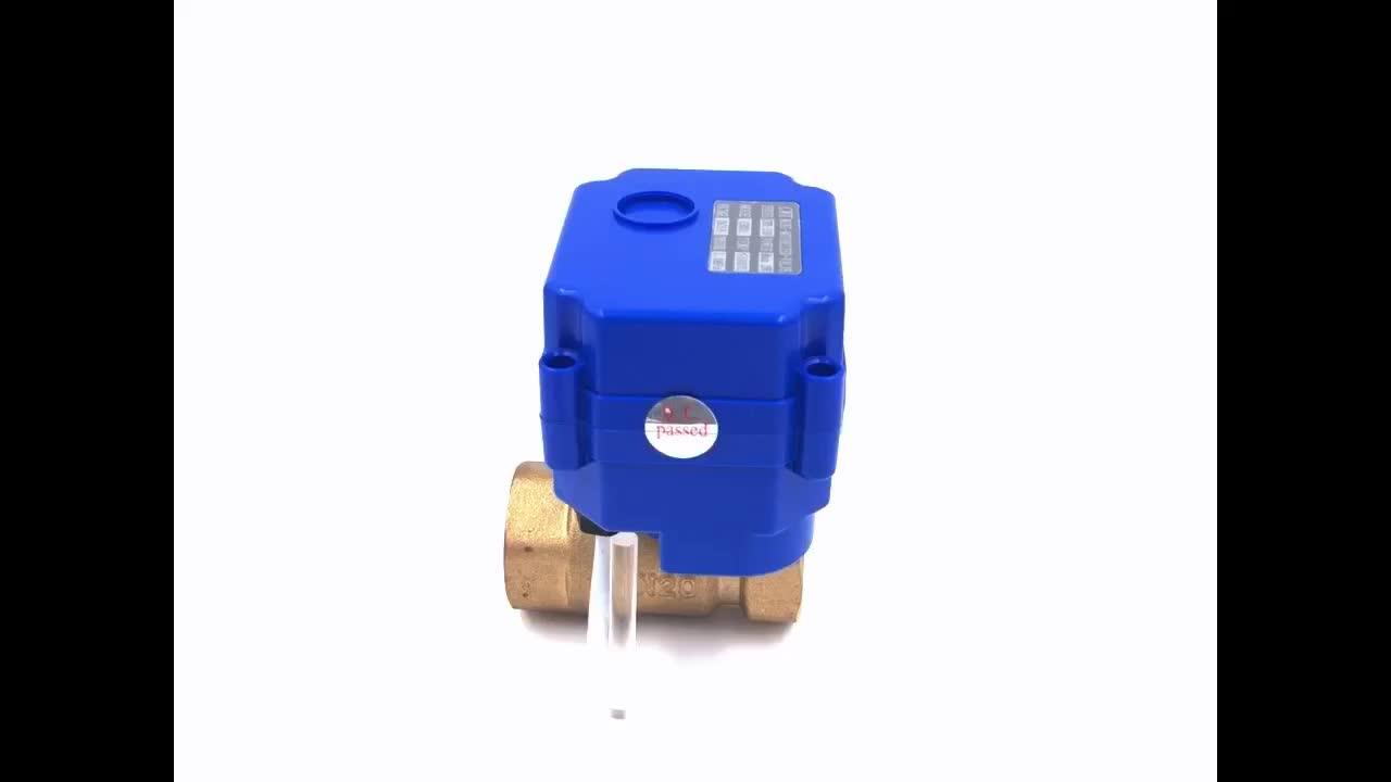 Water Treatment Operation Electric Control 3 Way Dc 12 Volt Three Way ...