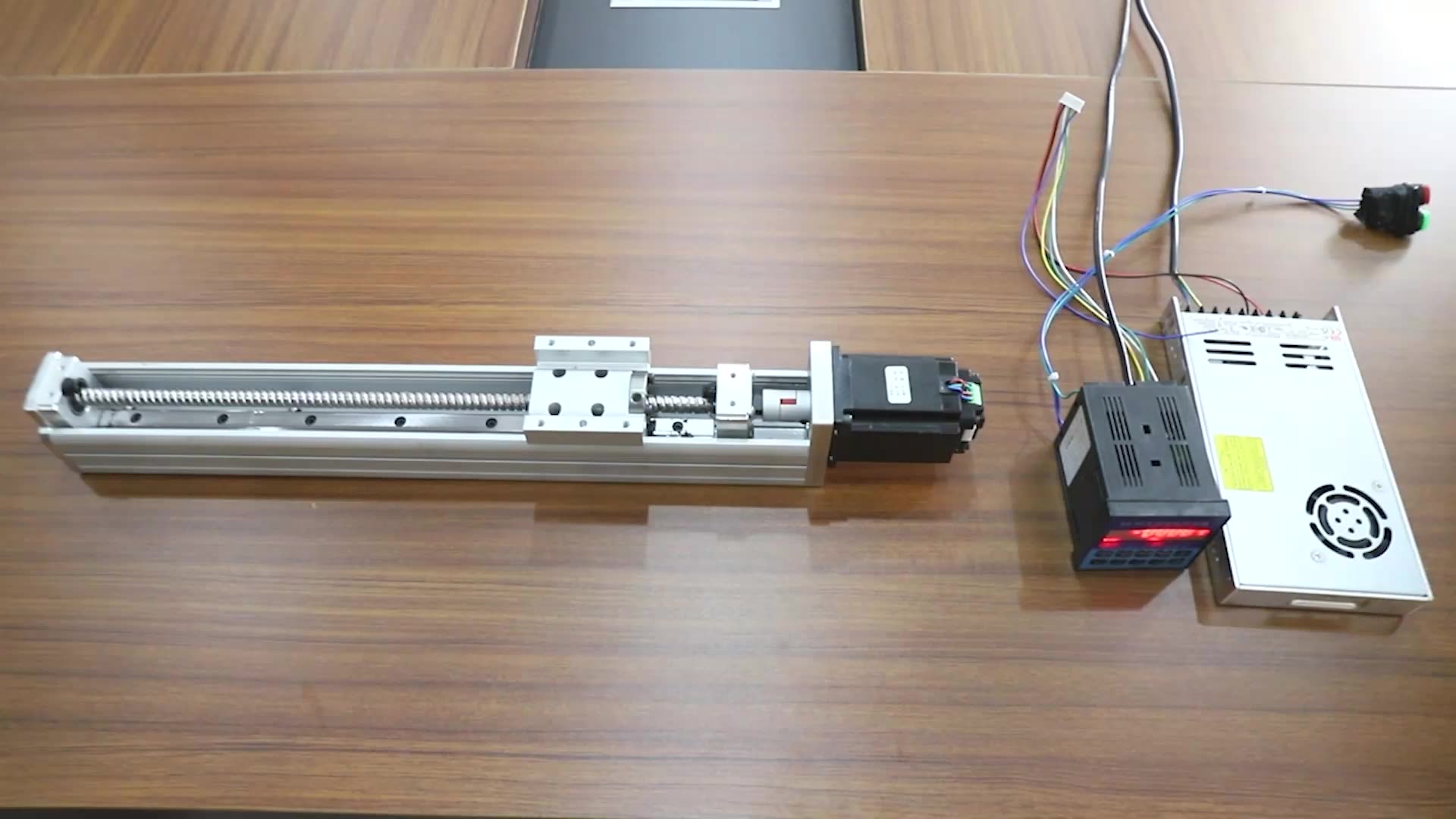 Step Motor Nema24 With 24v Brake For Ball Screws Linear Module Sliding