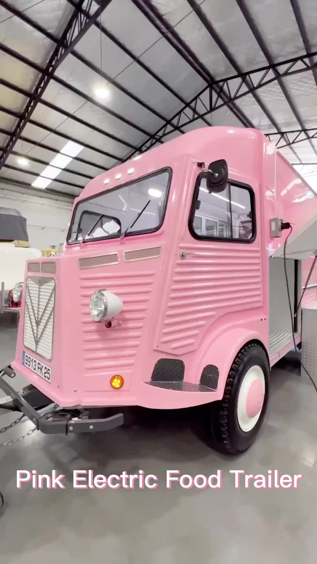 New Born Pink Citroen Food Truck Mobile Food Carts Sale Mobile Food ...