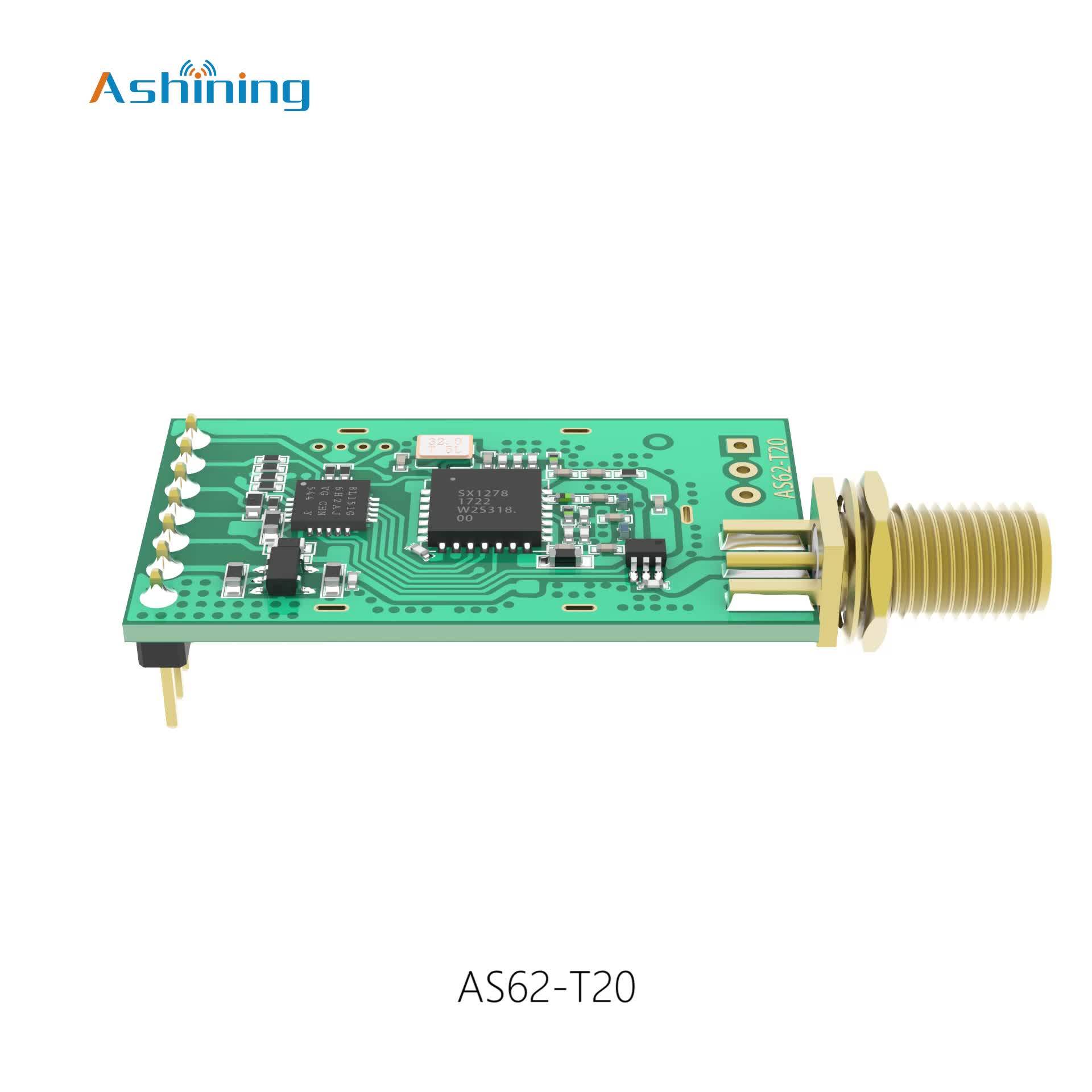 Wholesale Wireless Data 3km Lora Radio Module 433mhz Rf Transceiver ...
