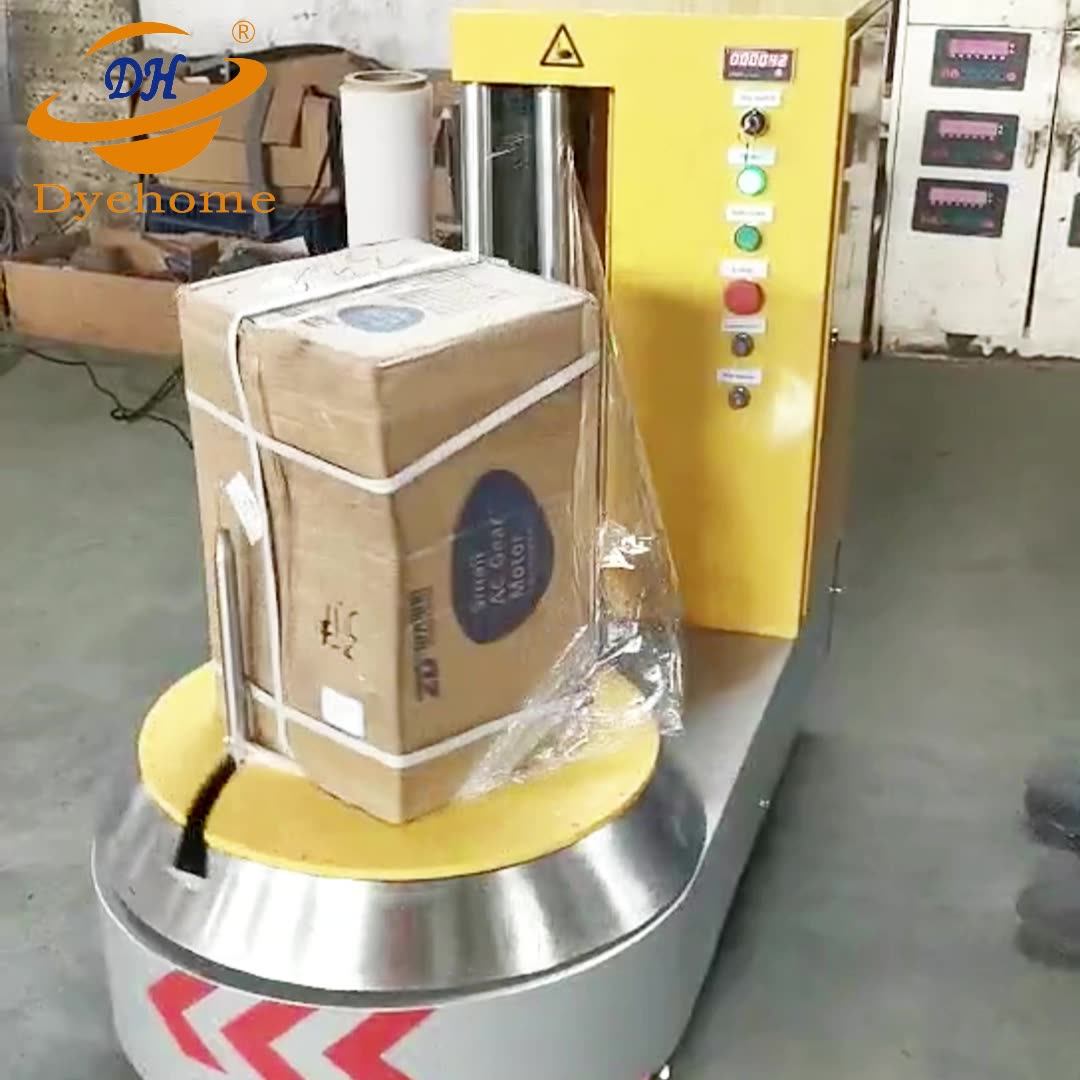 Airport Luggage Baggage Wrapper New Design Hotel Use Automatic Baggage ...