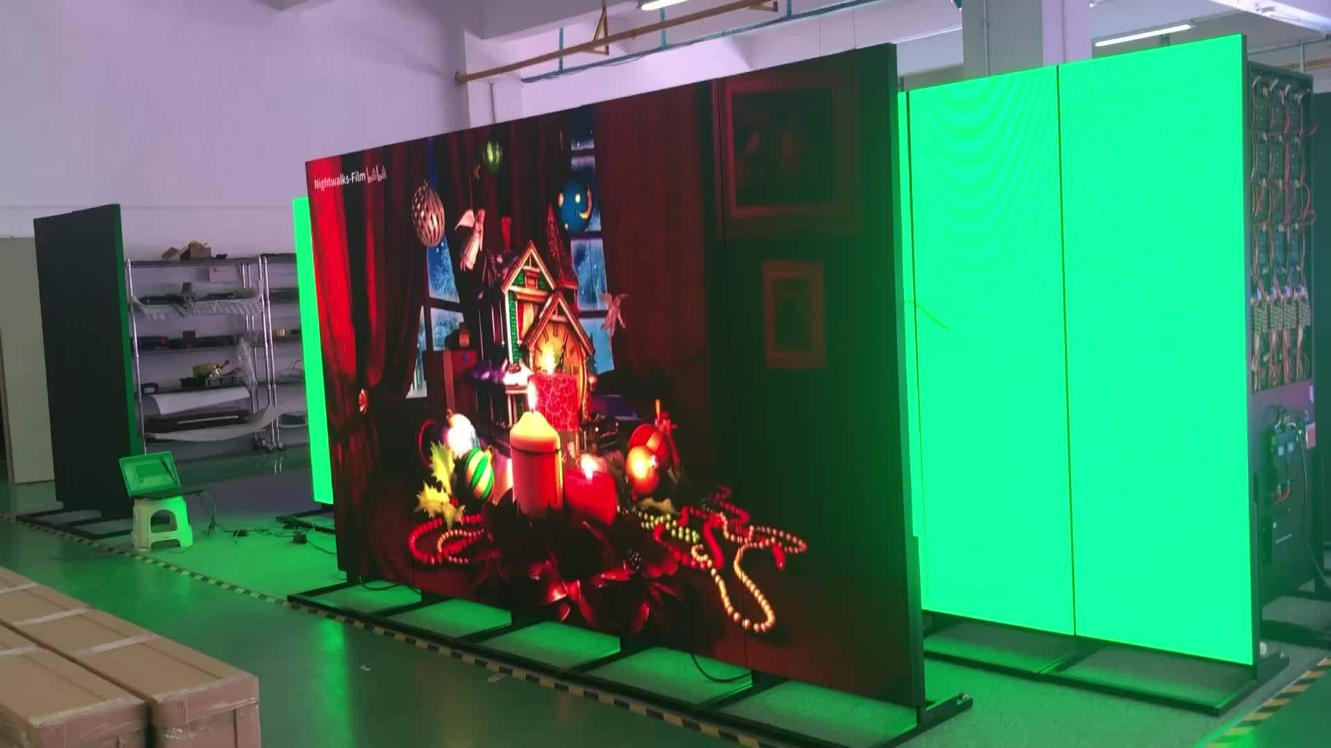 Customized Led Acrylic Display Stand Led Poster Screen Full Color ...