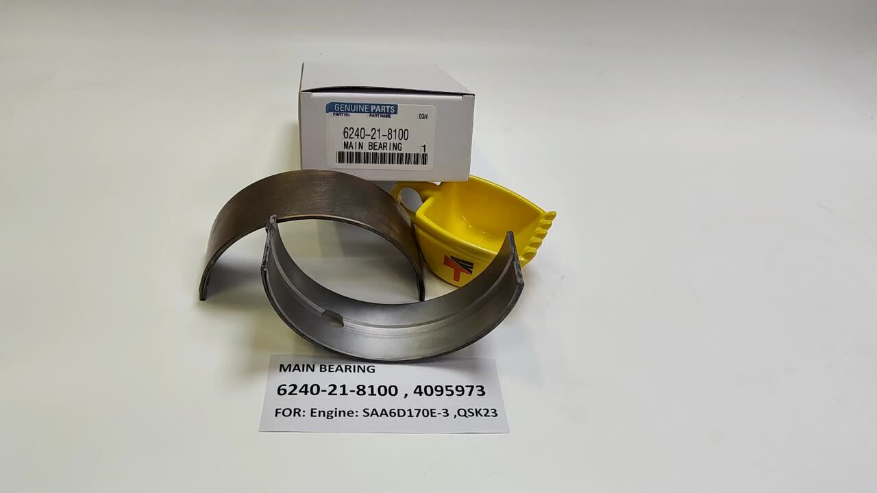 Main Bearing 6240-21-8100 For Pc1250-7 Excavator Wa600-6 Wheel Loader ...