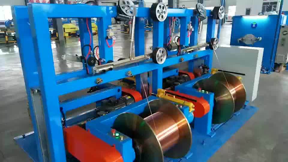 Fuchuan High Speed Cable Drum Twister Buncher 630 Bunching Machine ...
