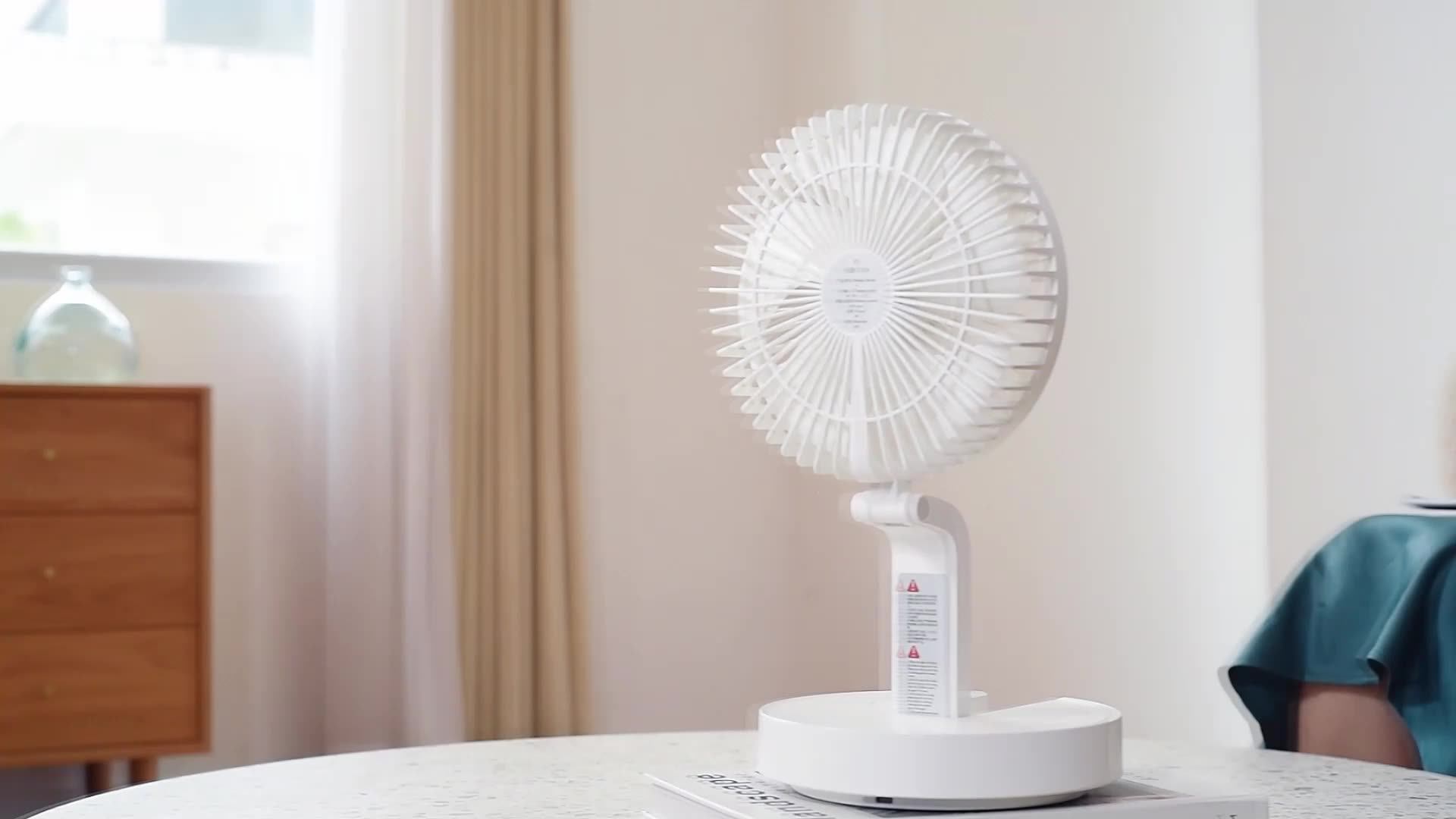 Imycoo Newly Rechargeable Usb Desk Fan Adjustable Portable Mini ...