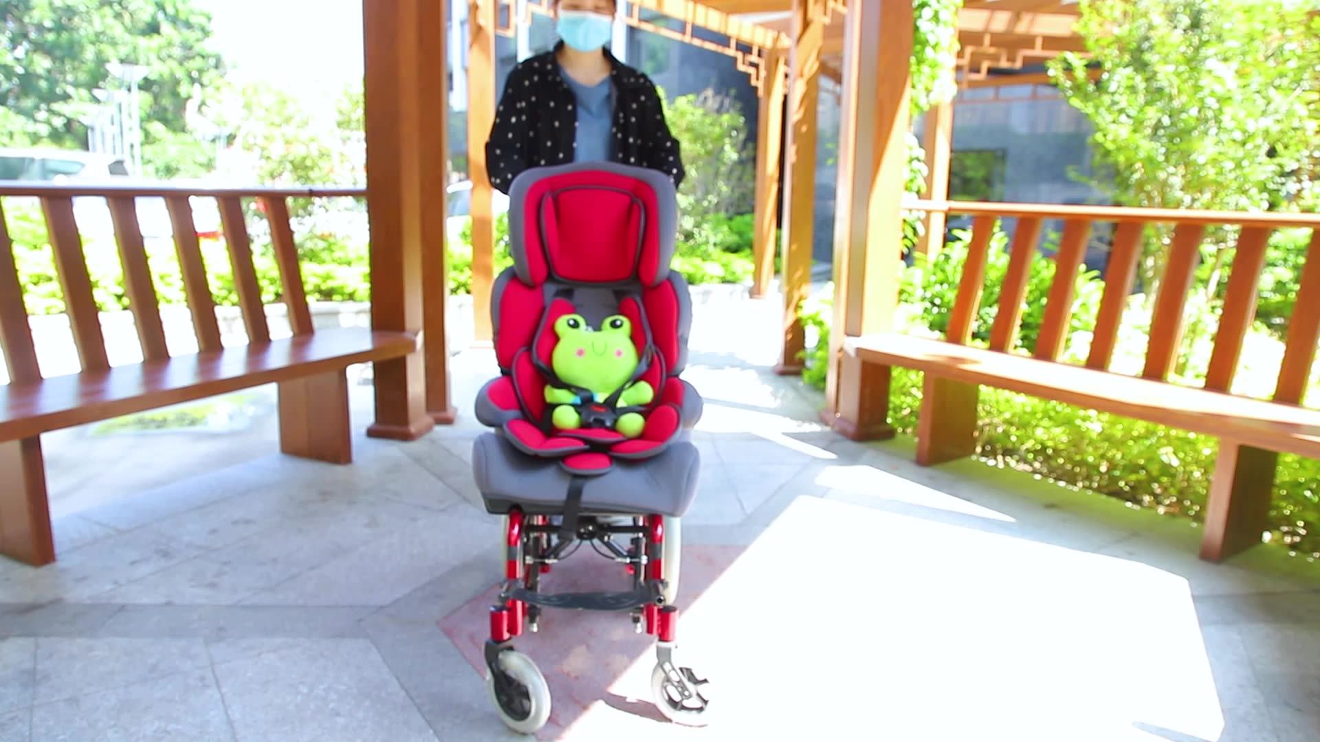 Kids Portable Wheelchair Disabled Wheelchairs For Cerebral Children ...