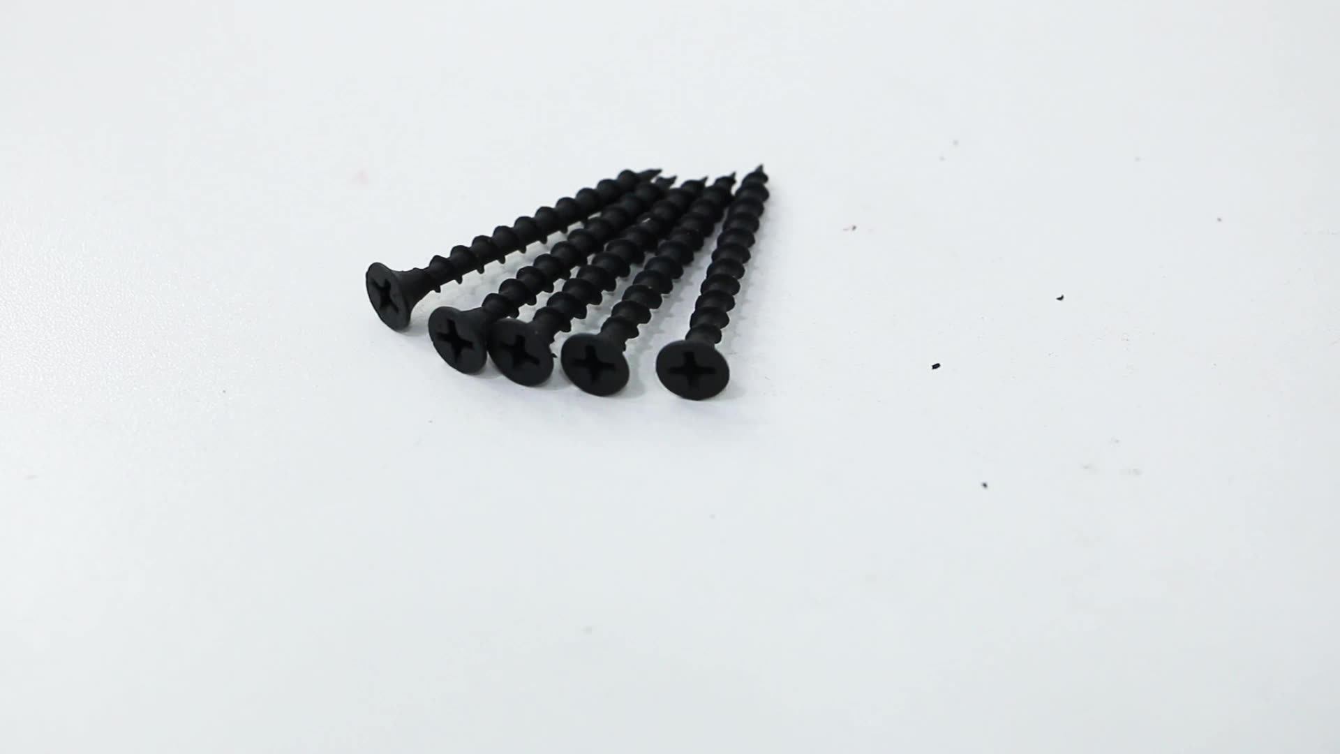 Black Phosphate Drywall Screws Coarse Thread Fine Thread 3.5*25mm ...