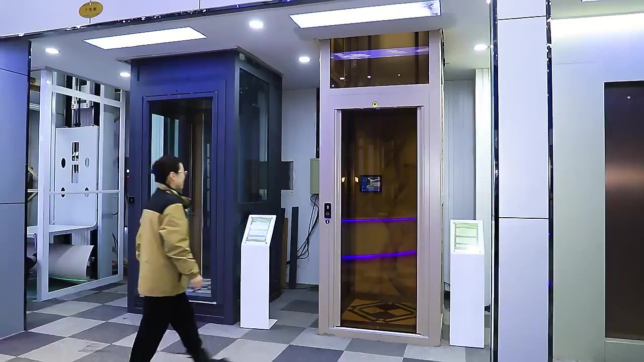 Hydraulic Elevators Outdoor Self Used Parts Cost Effective Cheap Home Lift Residential Household ...