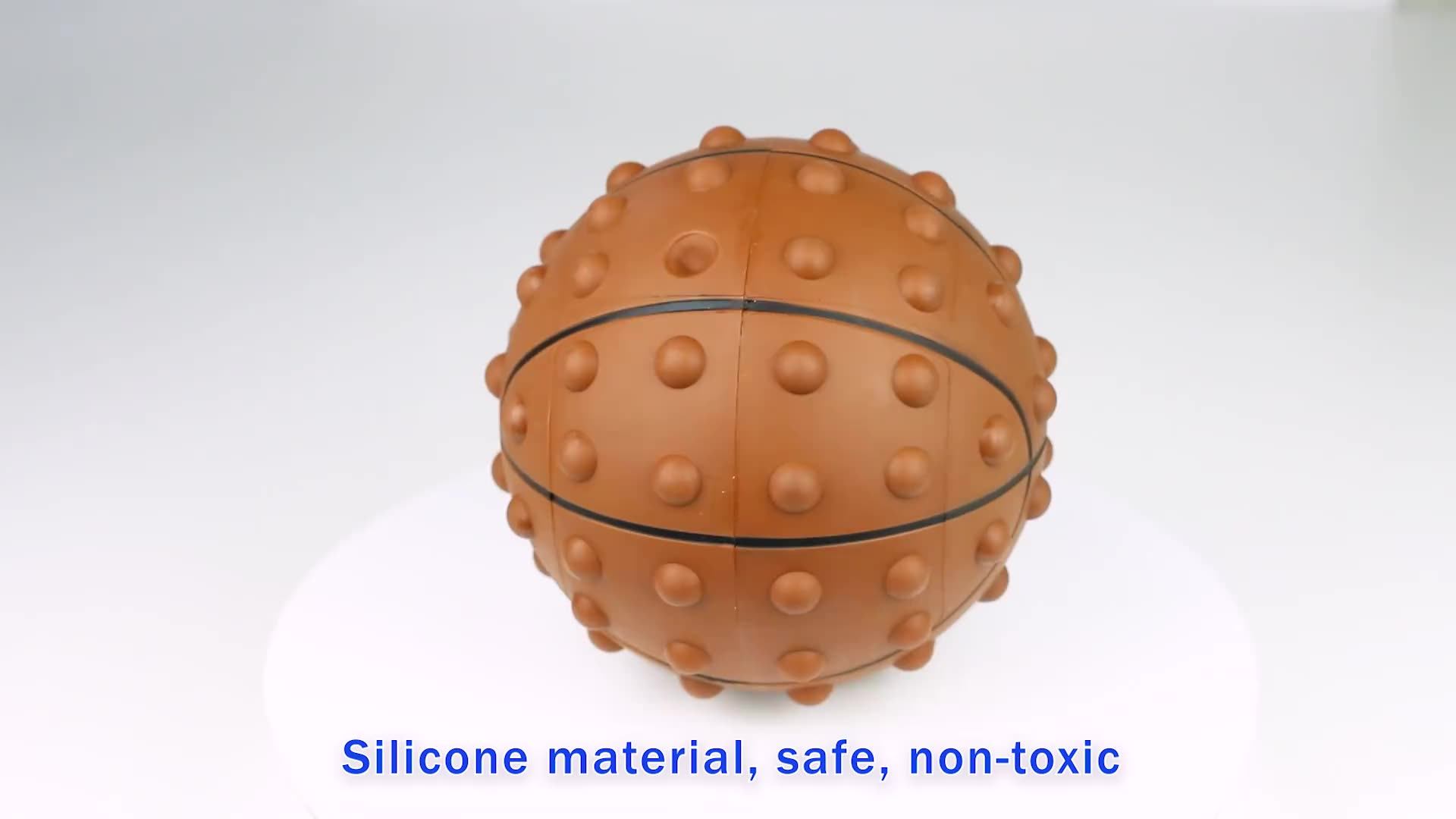 2022 Inflatable 3d Basketball Custom Pop Stress Ball Fidget Toy Squeeze ...