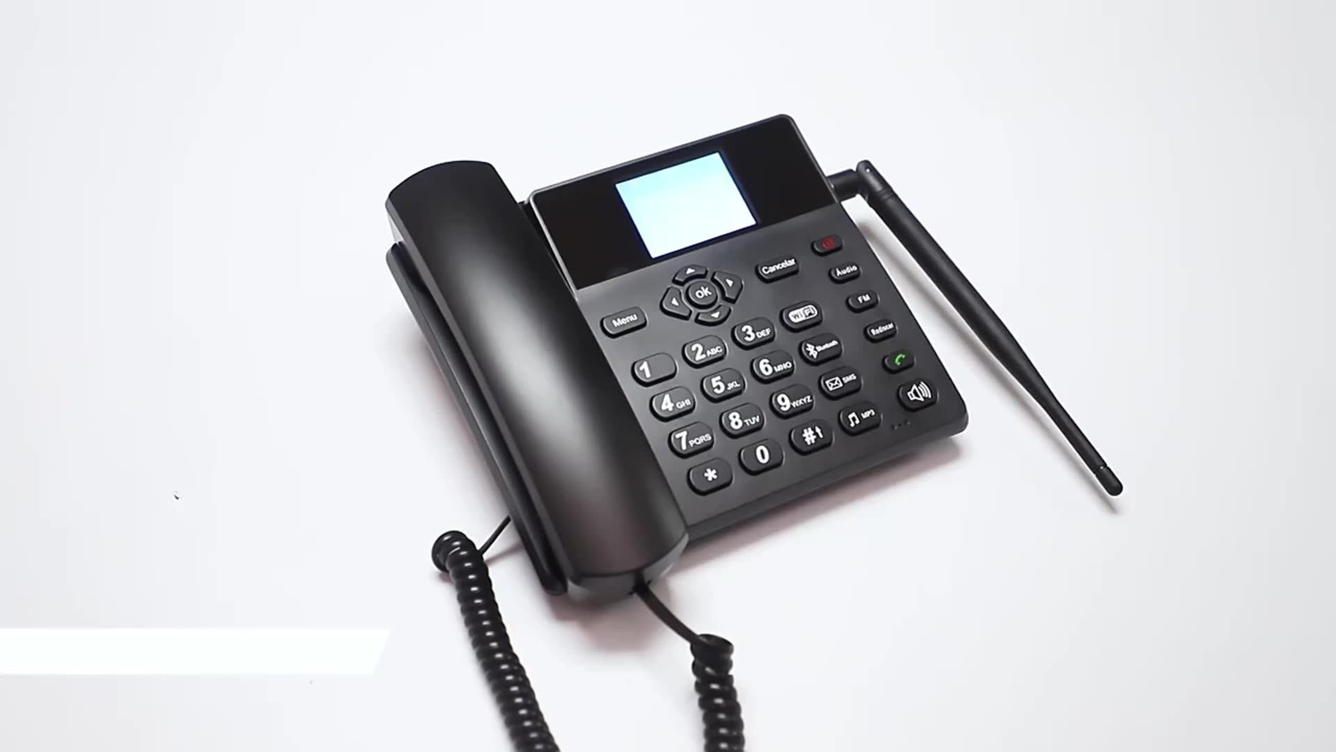 4g Lte Fixed Wireless Phone Desktop Cordless Telephone Desk Phone ...