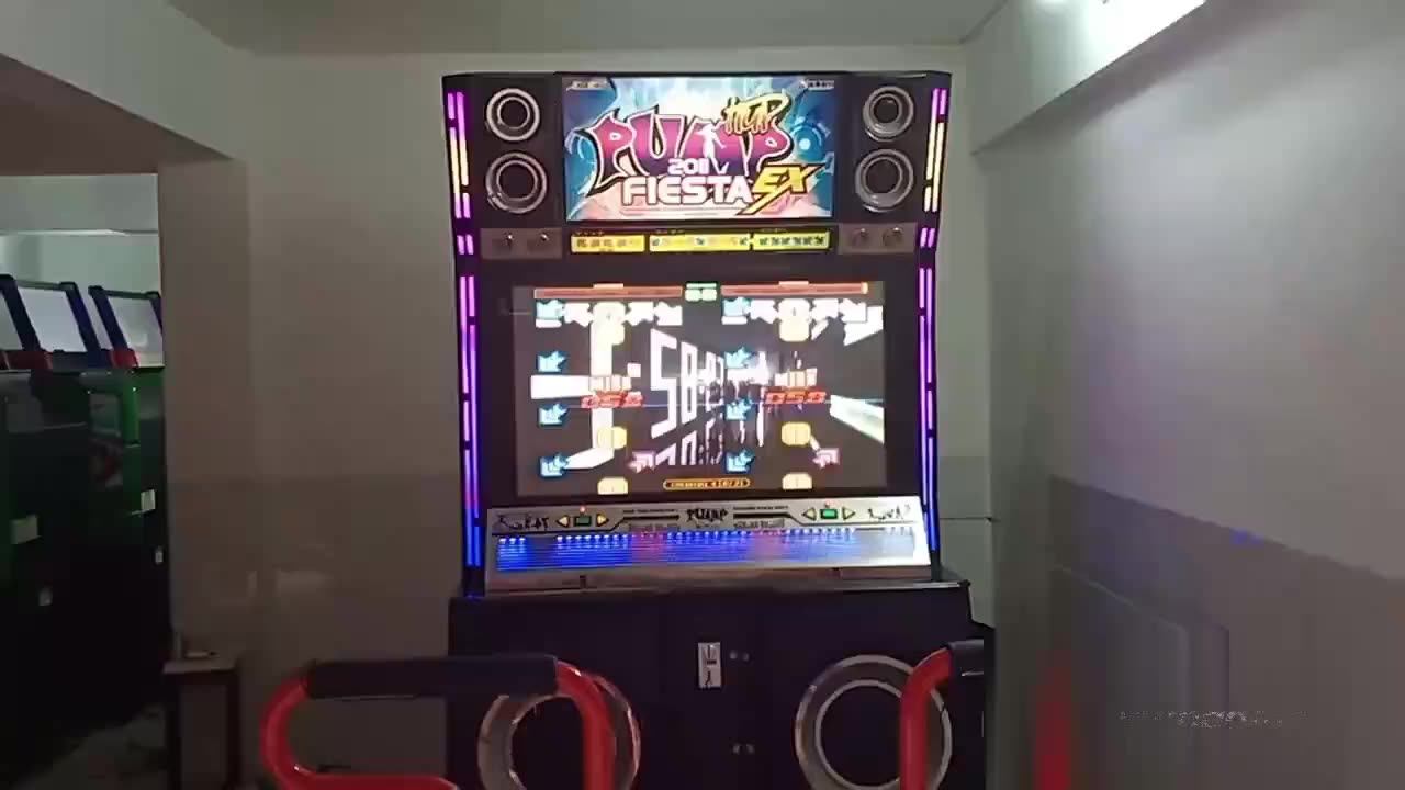 Pump It Up 2011 Fiesta Ex Arcade Dance Video Machine Piu Dancing Game ...