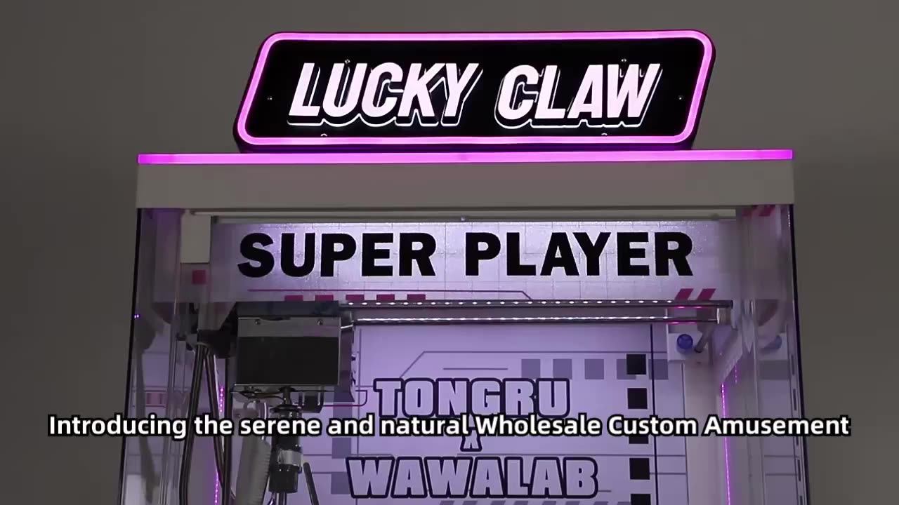 Dr Claw Plush Toy Game Machine Metal Case Custom Color Coin Operator ...