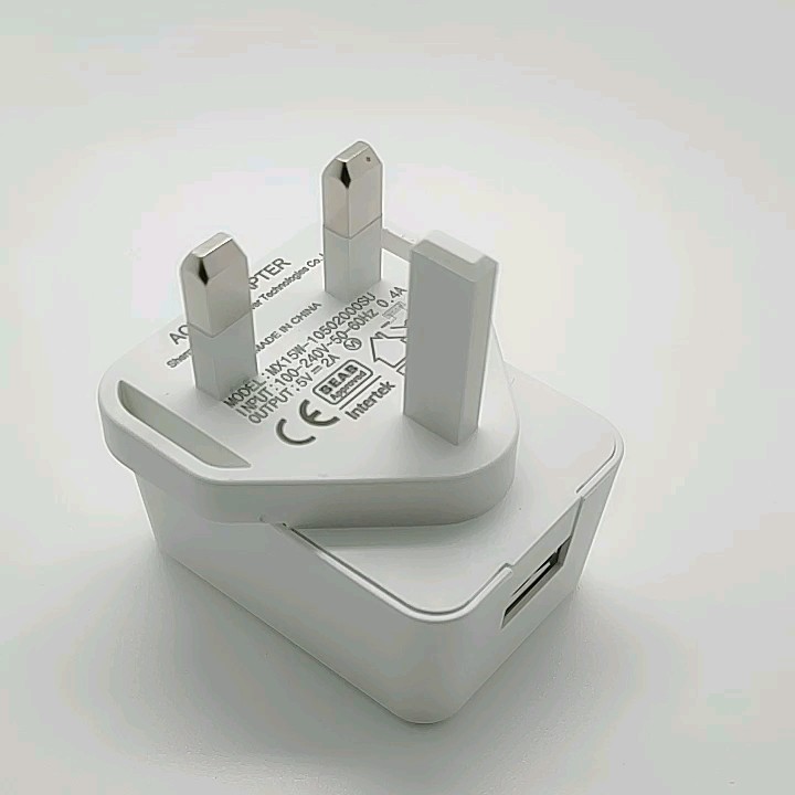 3pin Uk-bs Certified Usb Charger Travel Wall Charger 5v 2a 2.5a Czjutai ...