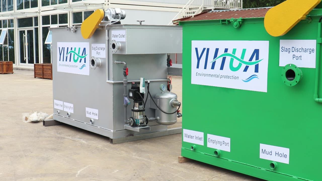 Grease Trap Commercial Kitchen Oily Water Treatment Machine Dissolved ...