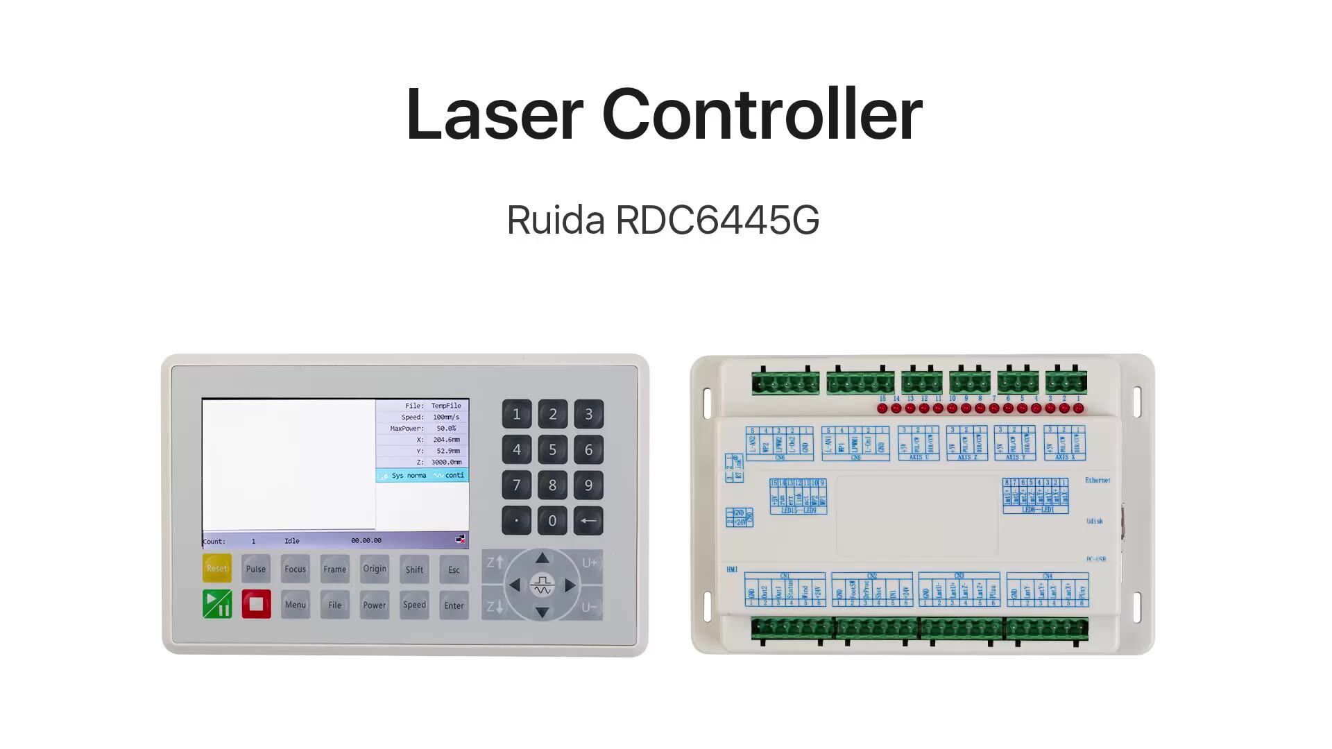 Cloudray Cl187 Co2 Ruida Rd6445 Laser Controller For Metal And Non ...