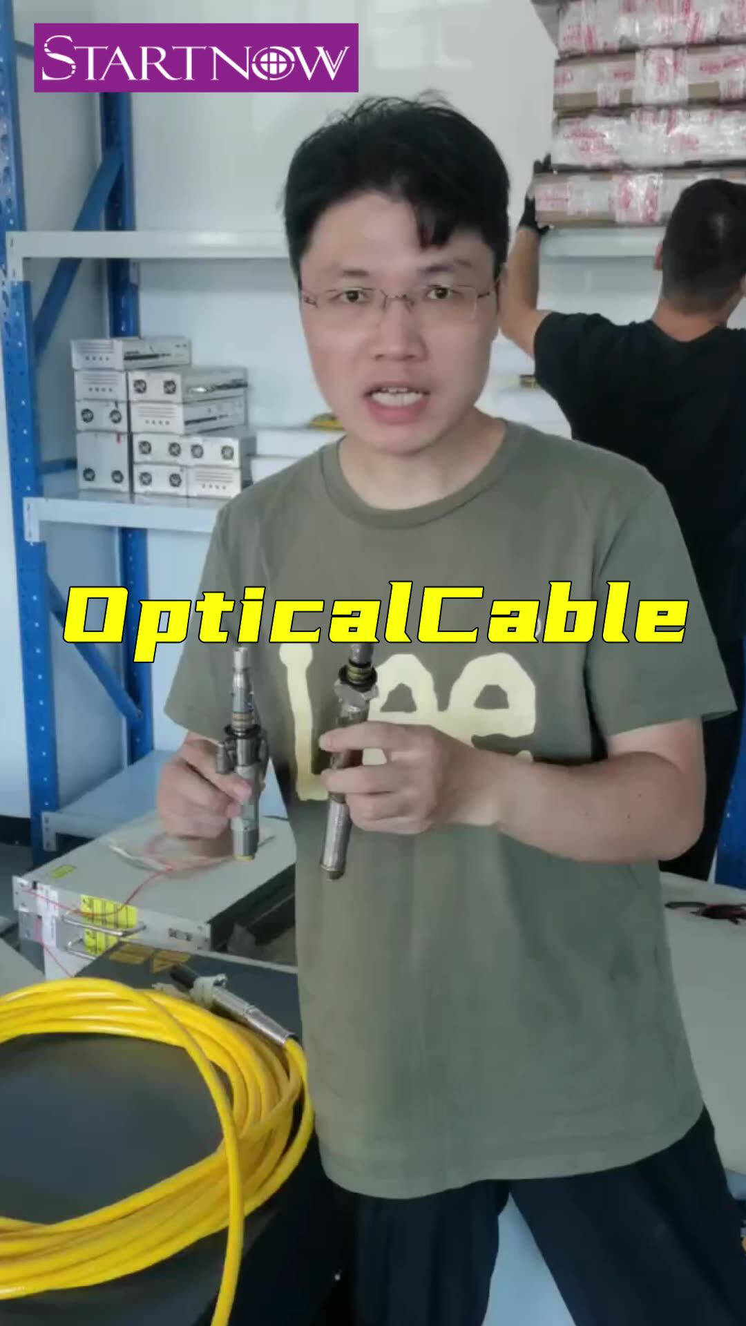 Startnow Optical Signal Qbh Cable 20 Meters 50um For Ipg Raycus Max ...