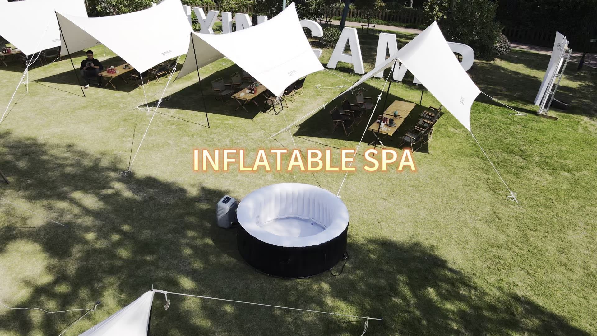 Drop Stitch Pool Jacuzzi Outdoor Spa Jacuzzi Inflable Exterior ...