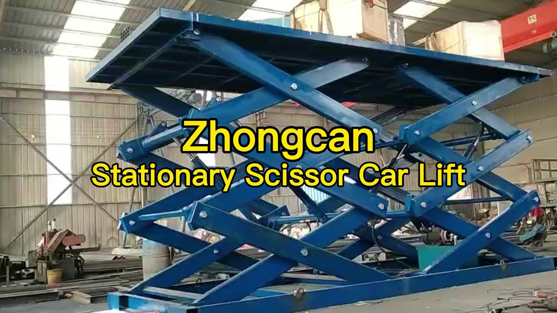 Car Lift For Surface(underground) Parking/stationary Car Scissor Lift ...