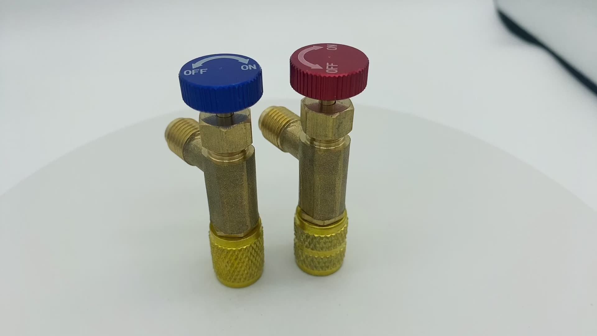 R410a R22 Liquid Safety Valve Air Conditioning Refrigerant 1/4 Inches ...