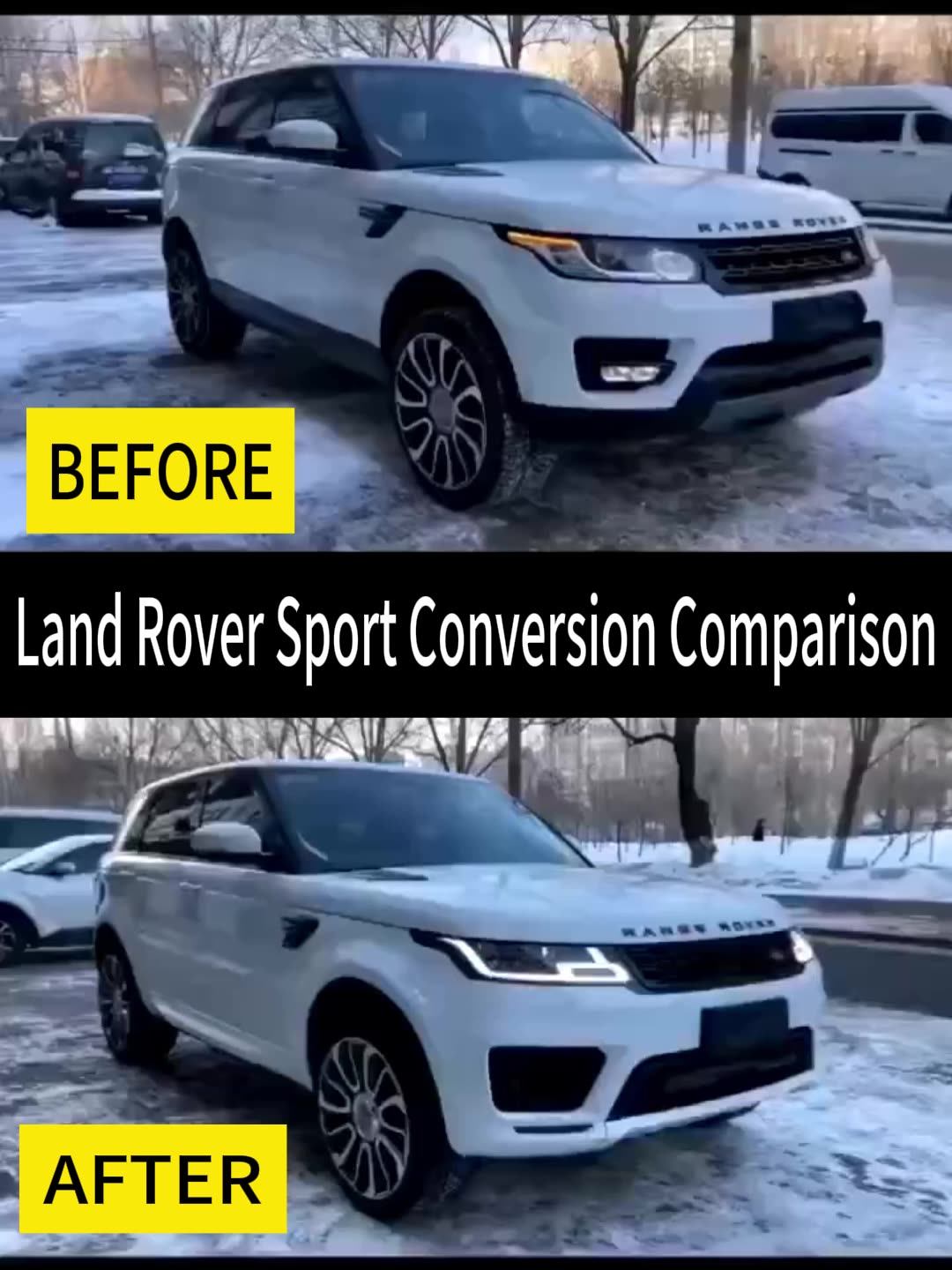 High Quality Auto Body Kit Front Bumper Grille With Svr Style For Range ...