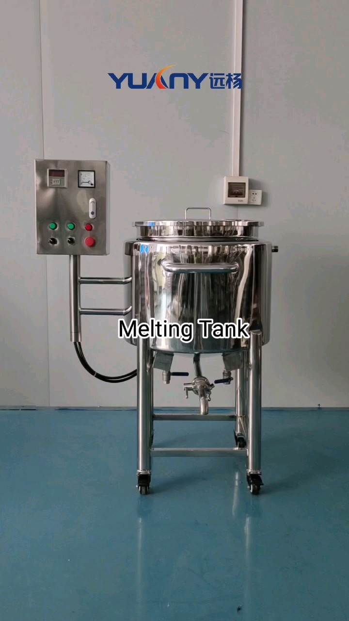 Connected With Filling Machine 100l Glue Chocolate Honey Wax Melting ...