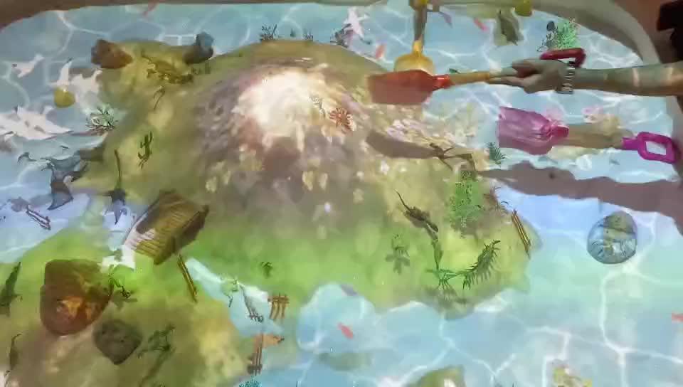 Children Educational Game Magic Sand Table Ar Education Ar Sandbox ...