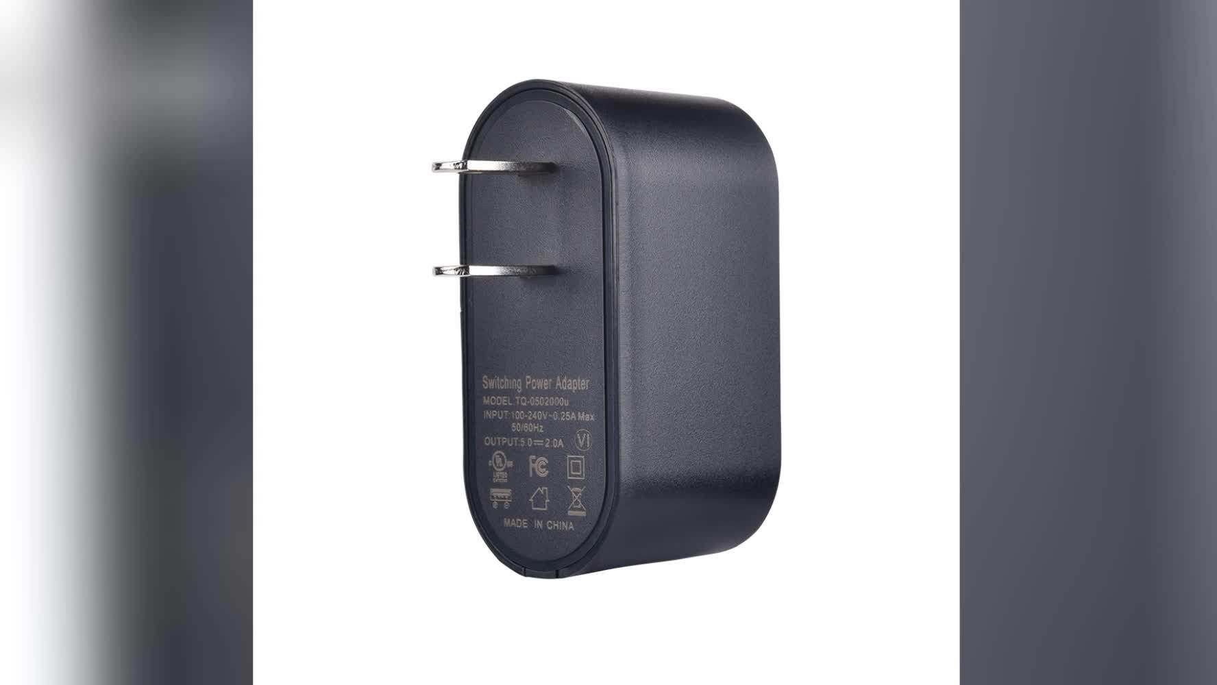 5v 2a Usb Charger Eu European Us Wall Charger With Ul Cul Ce Rcm Fcc ...