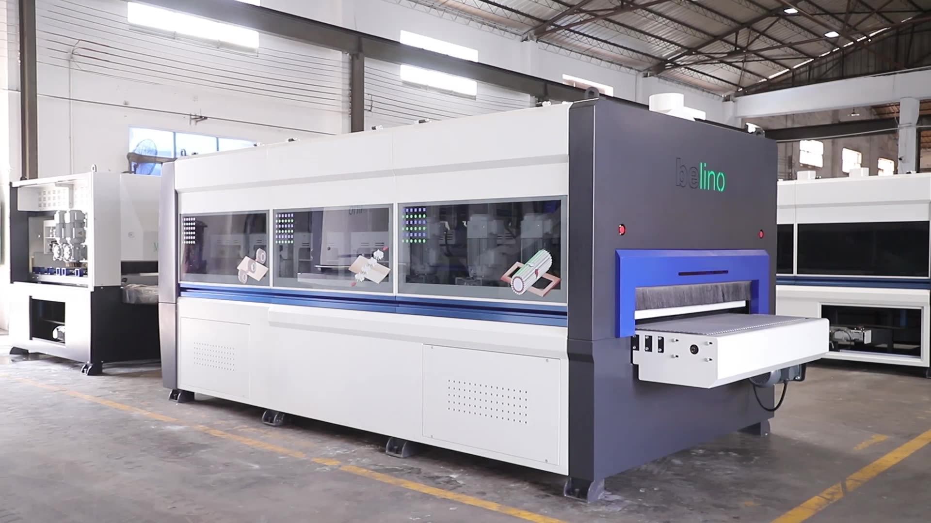 Industrial Wood Profile Sanders Oscillating Spindle Brush Shaped ...