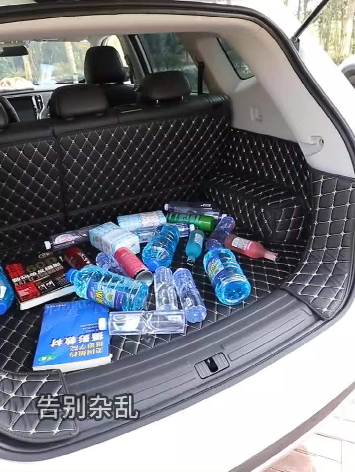 New Fashion Felt Material Car Organizer For Trunk Storage Large ...