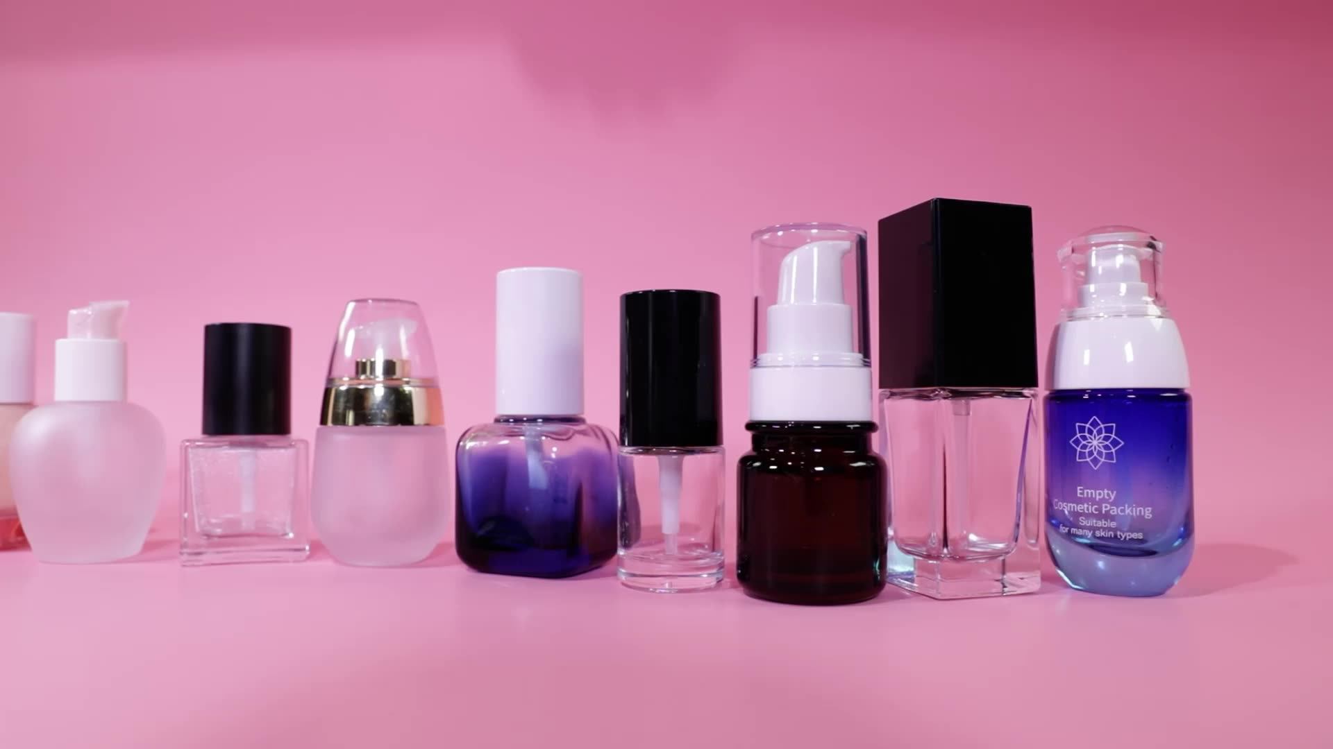 Luxury Cosmetics Packaging Straight Round 30ml Liquid Foundation ...