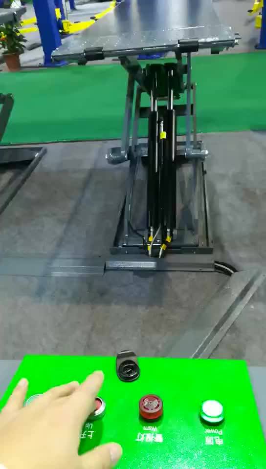 Low-profile High-rise Double Layer Scissor Lift Hydraulic Car Lifts For ...