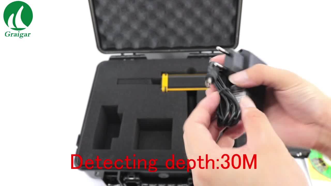 Gr-100 Professional Long Range Metal Detector Treasure Exploration ...