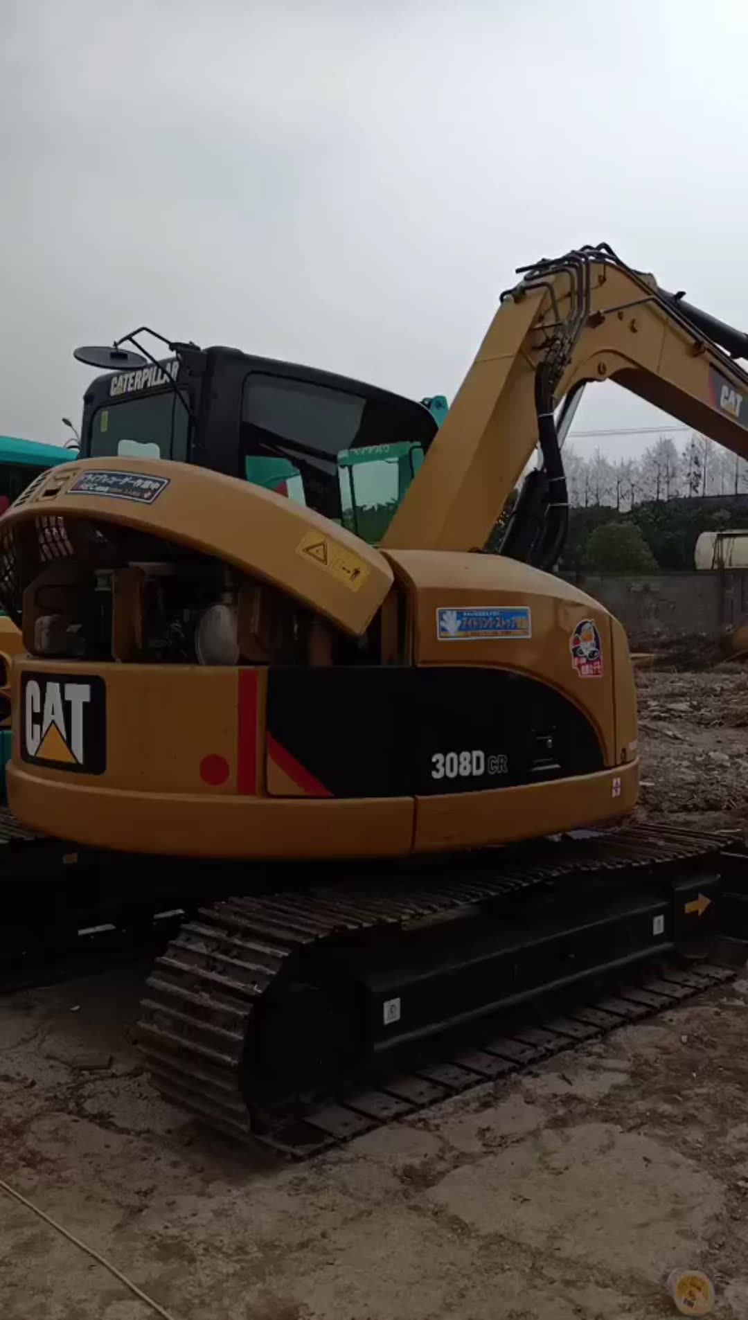 Caterpillar308d Hydraulic Excavator Digger Loader Bagger With ...