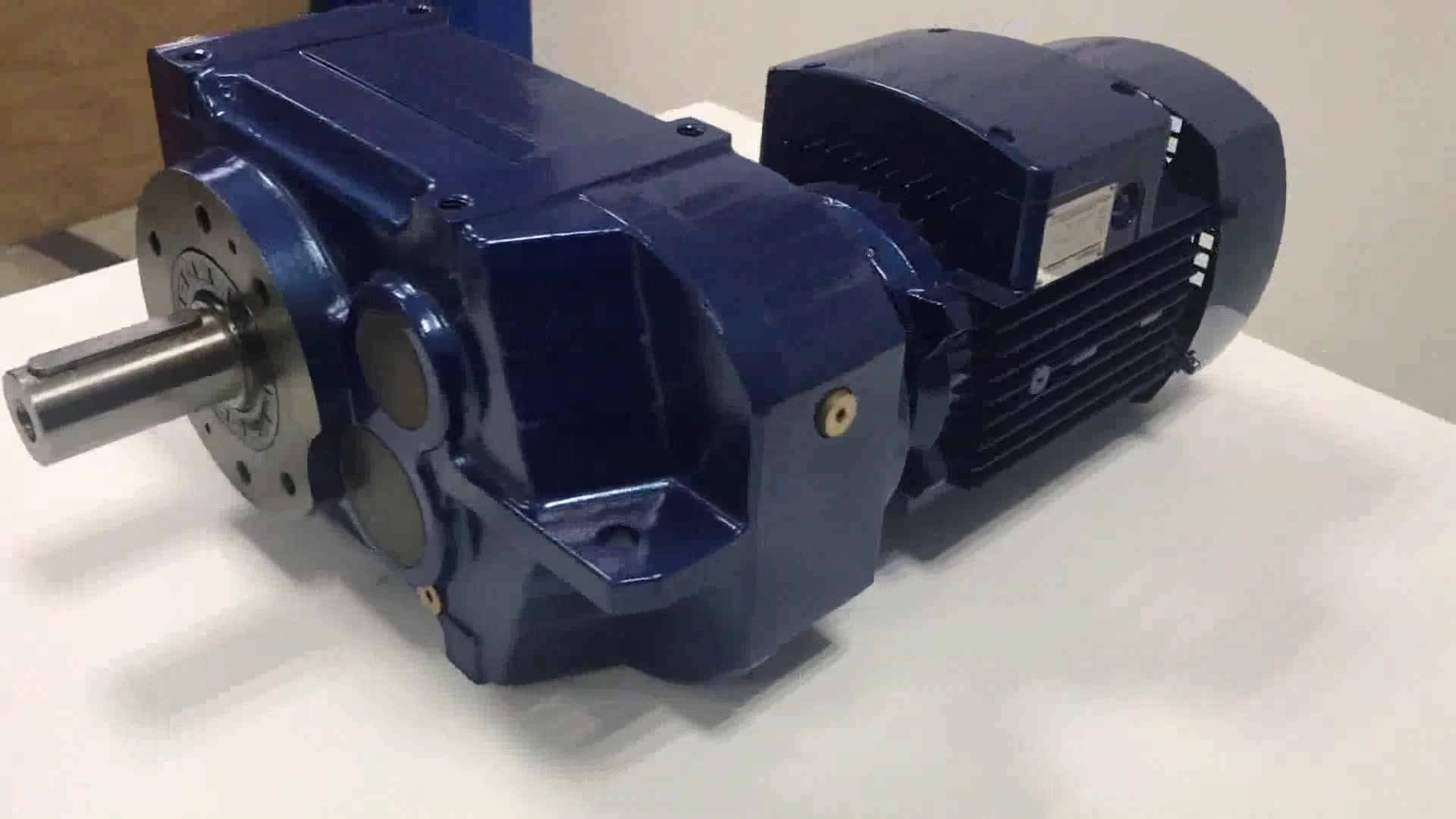 F Series Helical Parallel Shaft Flange Mount Gear Drive Reducer - Buy ...