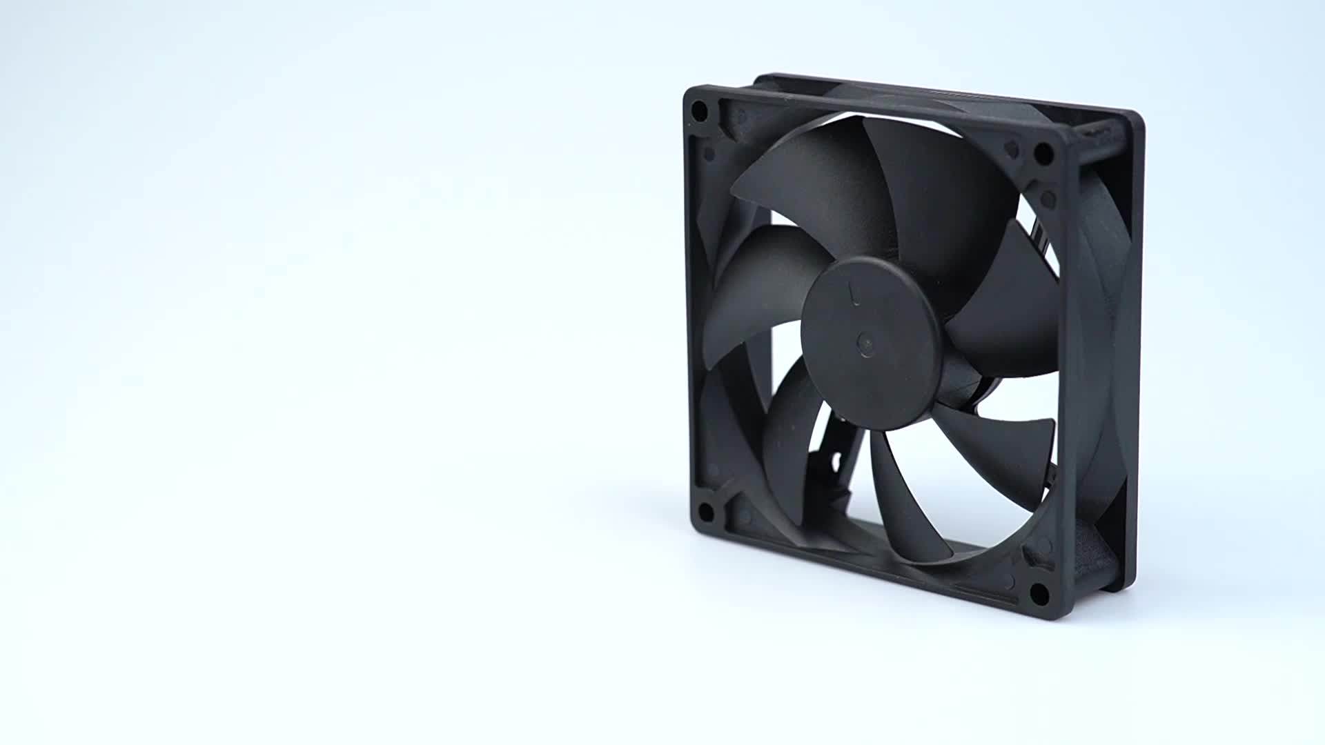 9025 12v Dc Cooling Fan Dc 90x90x25mm 24v Low Speed Brushless Fan 12v ...