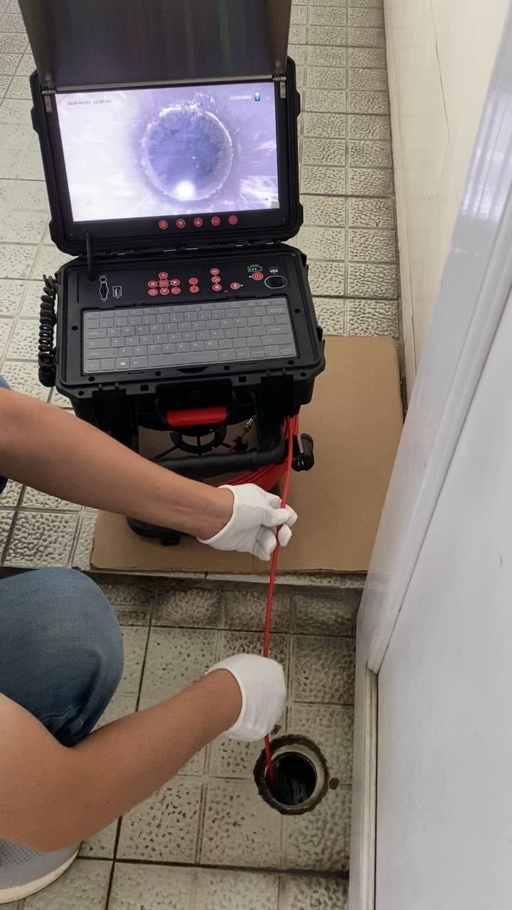 Qyteco Cctv Sewer Camera Mini Endoscope For Pipe Inspection Plumber ...