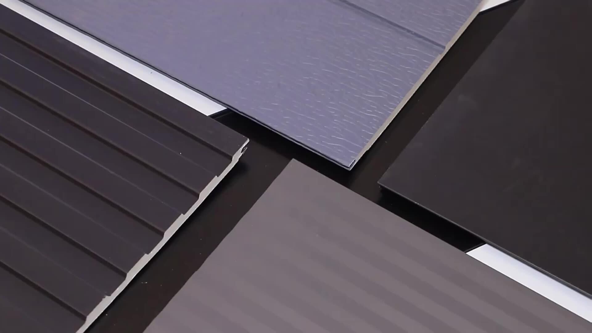 16mm Pu Foam Polyurethane Metal Siding Sandwich Panels 3d Exterior ...