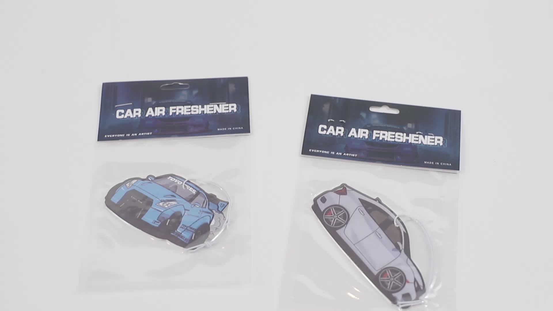 Car Accessories Fragrance Car Perfume Card Scented Paper Card ...