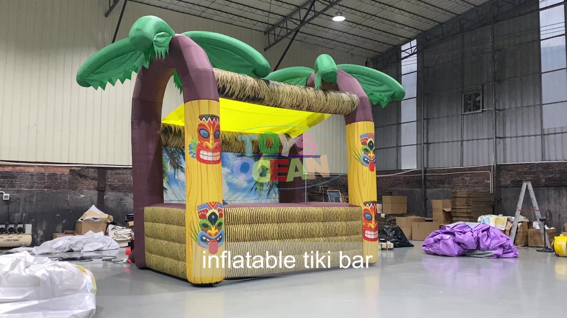 Customized Outdoor Backyard Summer Party Used Portable Inflatable Tiki ...