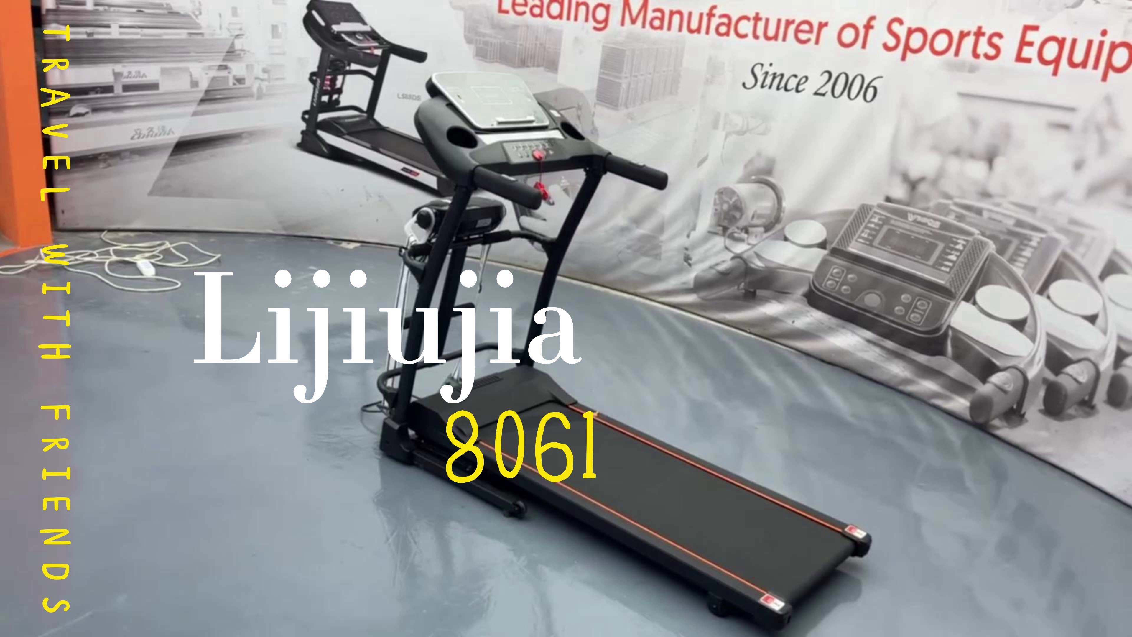 Lijiujia Electric Foldable Adjustment Lcd Monitor Smart Treadmill 3 ...