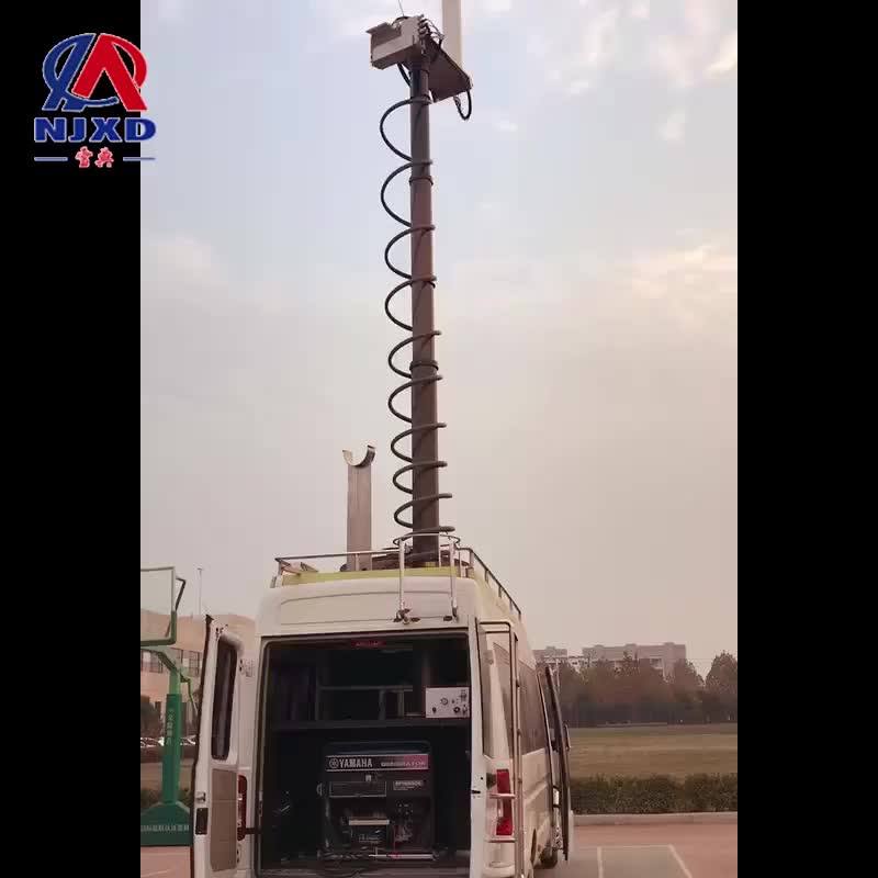 20m Antenna Telescopic Mast Portable Telescopic Antenna Mast Tower ...