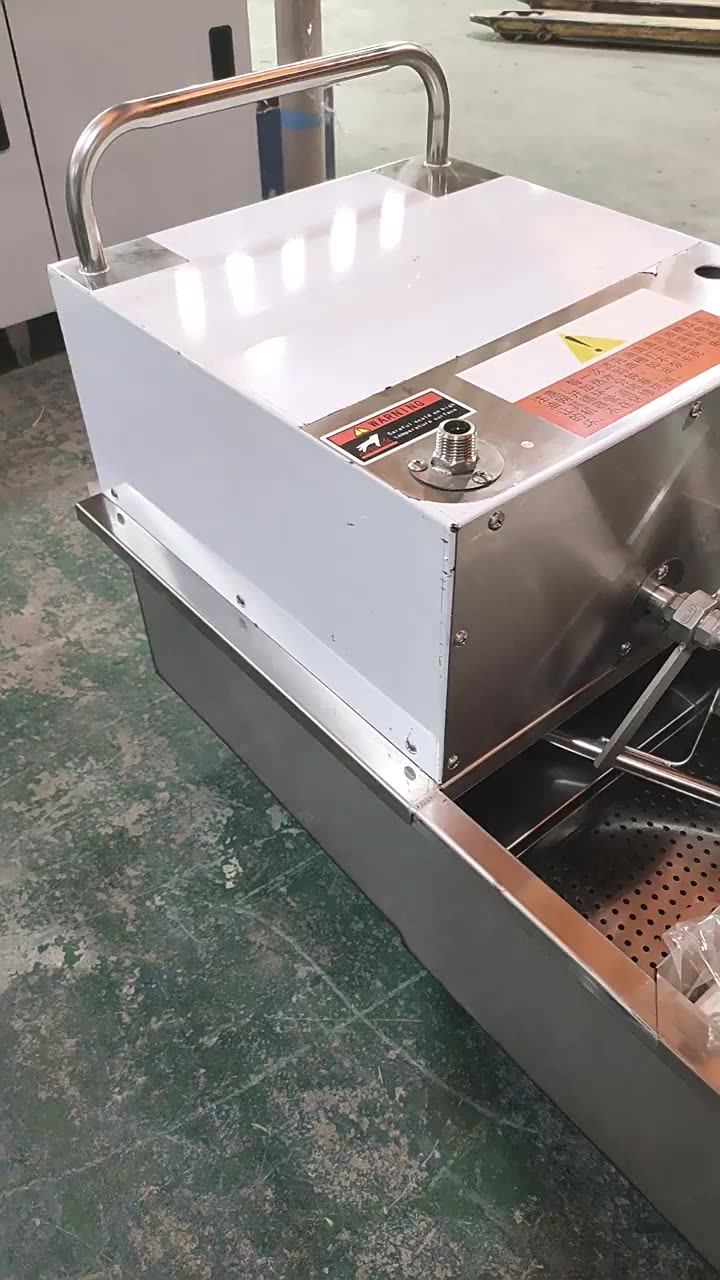 Juyou Deep Fryer Oil Filter Machine Kfc Burger Shop Fried Chicken Fast ...