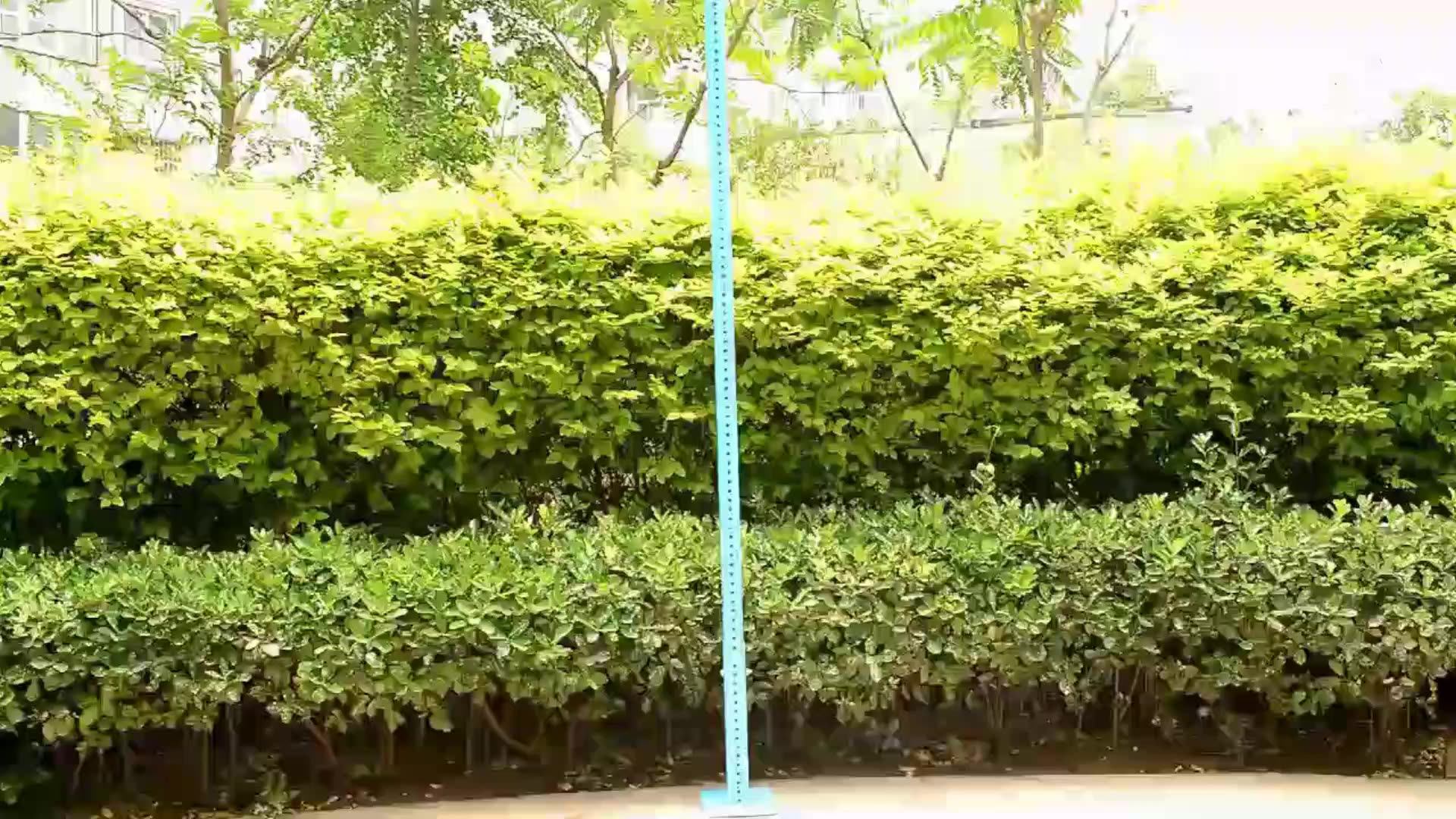 8-foot Galvanized Steel Square Signpost - 2.0-inch Square Sign Post ...