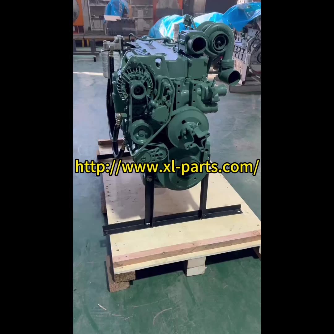 Excavator Whole Engine D3d D4d D5d D6d D6e D7d Diesel Engines Assembly For Volvo Excavator ...
