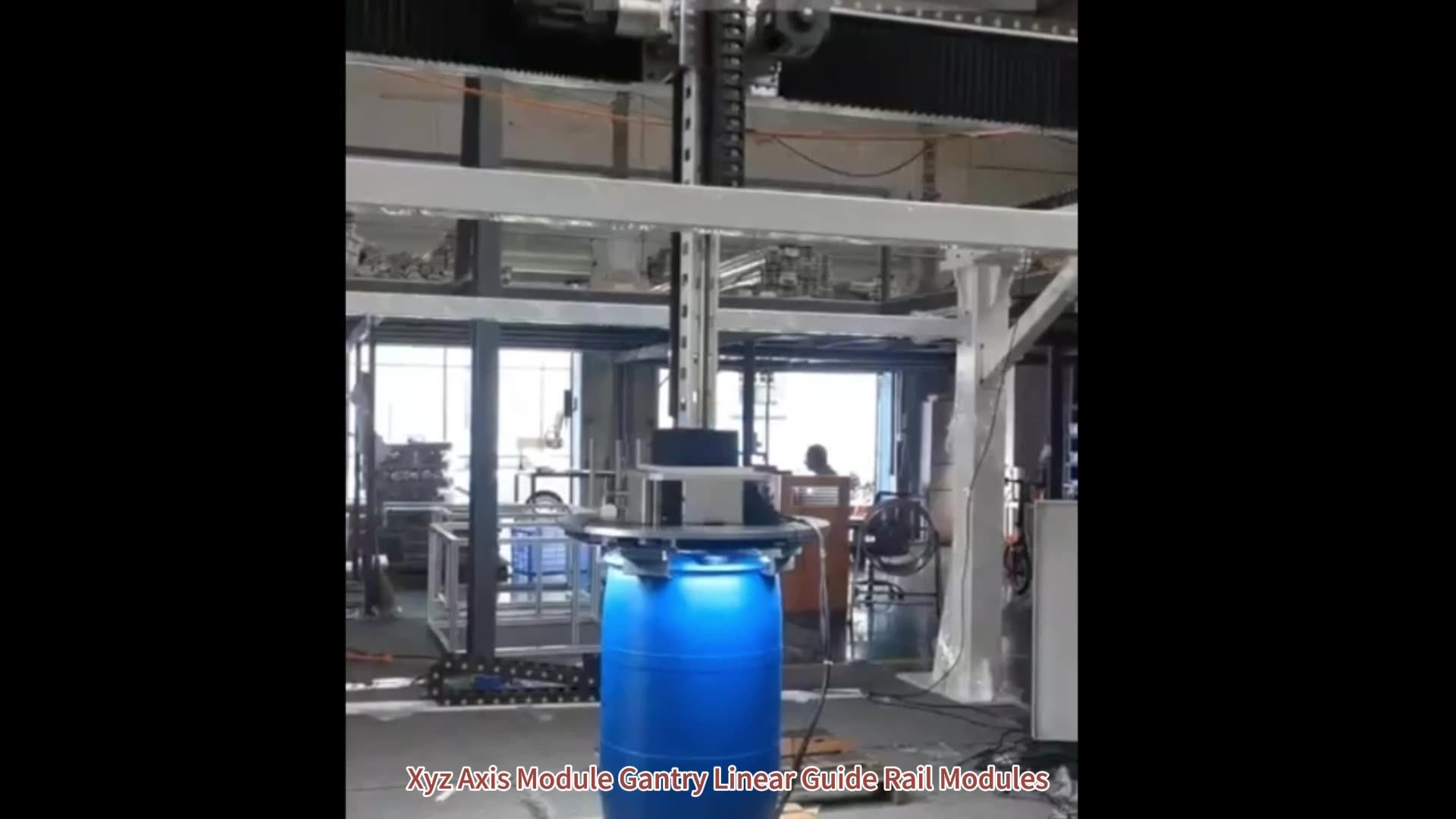 Xyz Heavy-duty Gantry Truss Manipulator Cnc Lathe Packing And Stacking ...