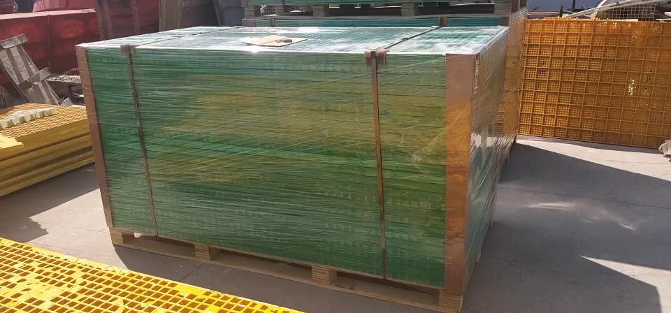 Fiberglass Grill Grp Composite Lattice Platform Grating Frp Decking ...
