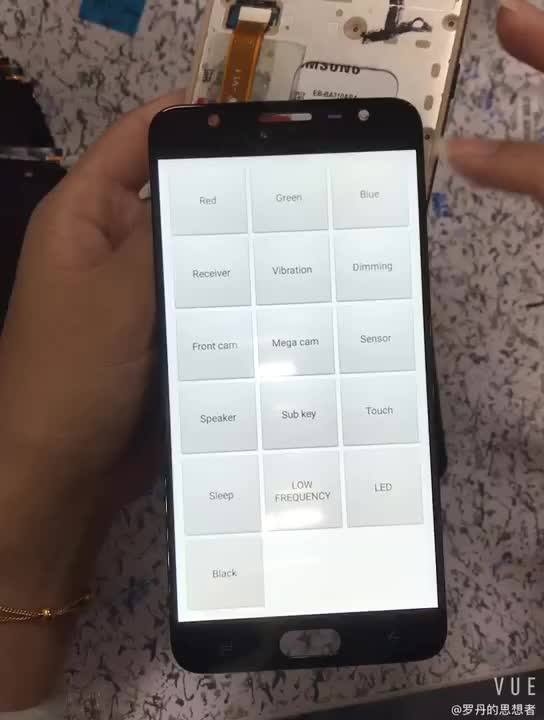 Electronic Component Mobile Lcd Screen For Samsung Galaxy A7 A750 - Buy ...