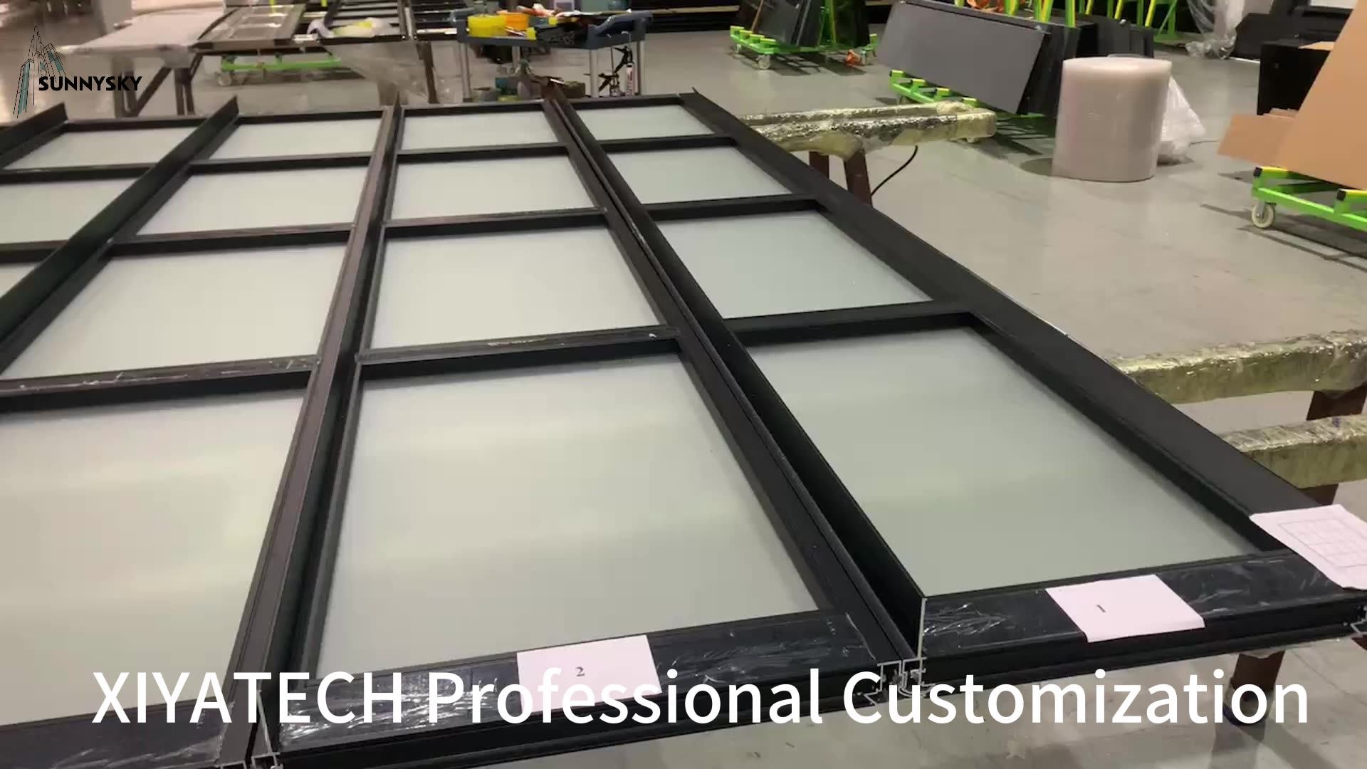 Xiyatech Automatic Residential See Through Black Mirror 16x7 Glass ...